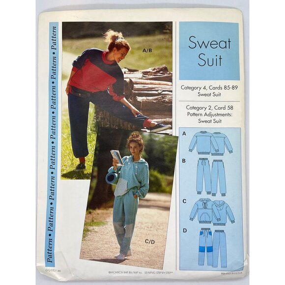 Step by Step | Office | Vintage Step By Step New Sweat Suit Sewing ...